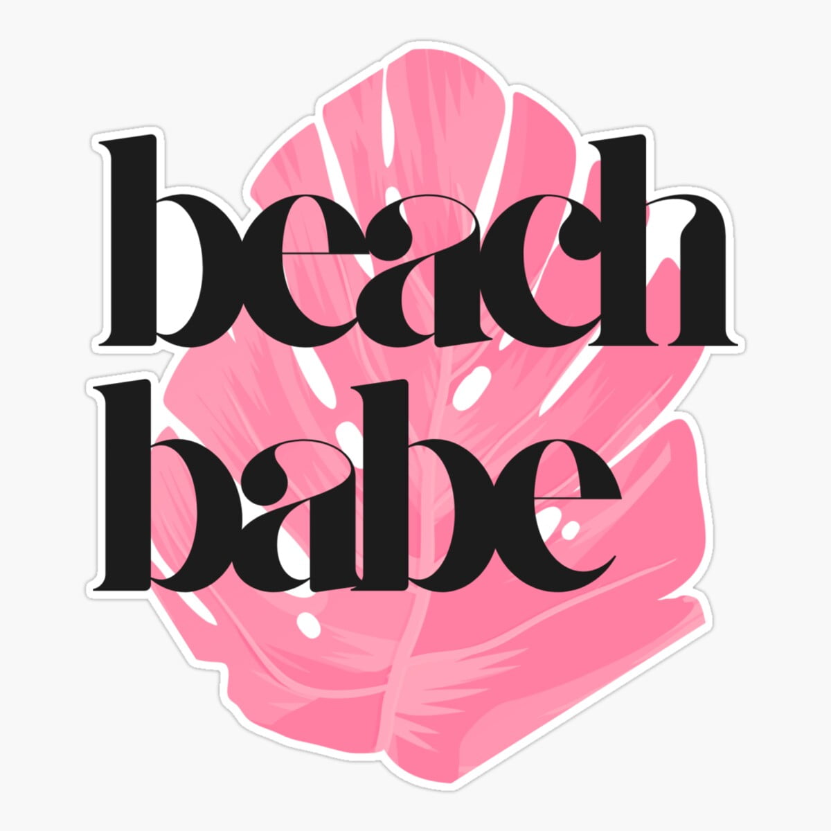 Maneki Beach Baby Aesthetic Sticker, Phone Decal Water Bottle Stickers ...