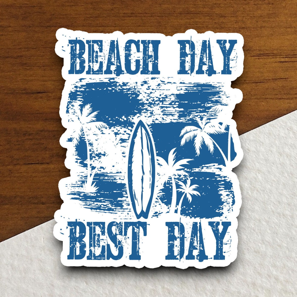 Maneki Beach Day Best Day Sticker, Vacation Sticker, Travel Sticker ...
