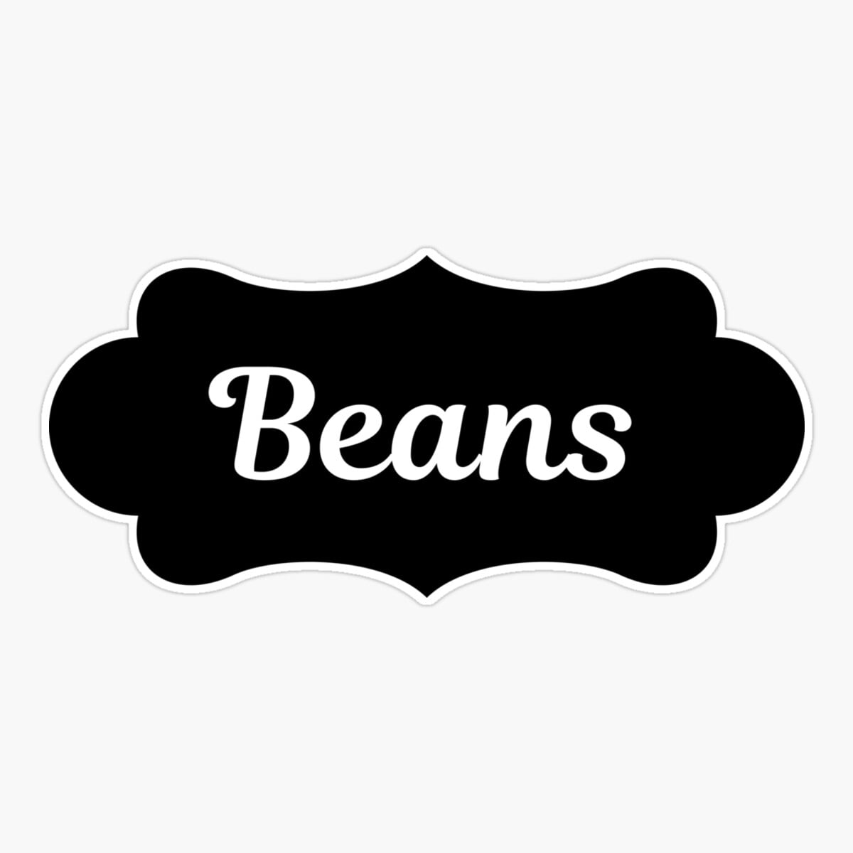 Maneki Beans X Pantry Organisation Sticker - Ind Your Thing Sticker ...