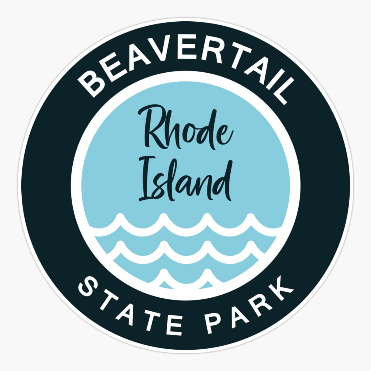 Maneki Beavertail State Park Rhode Island Waves Er, Phone Decal Water ...