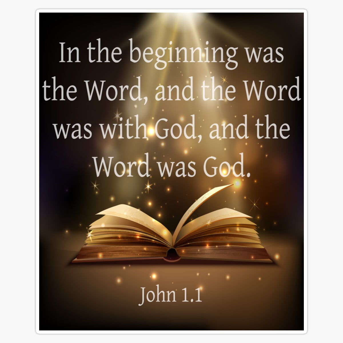 Maneki In The Beginning Was The Word And The Word Was With God And The Word Was God - Bible ...