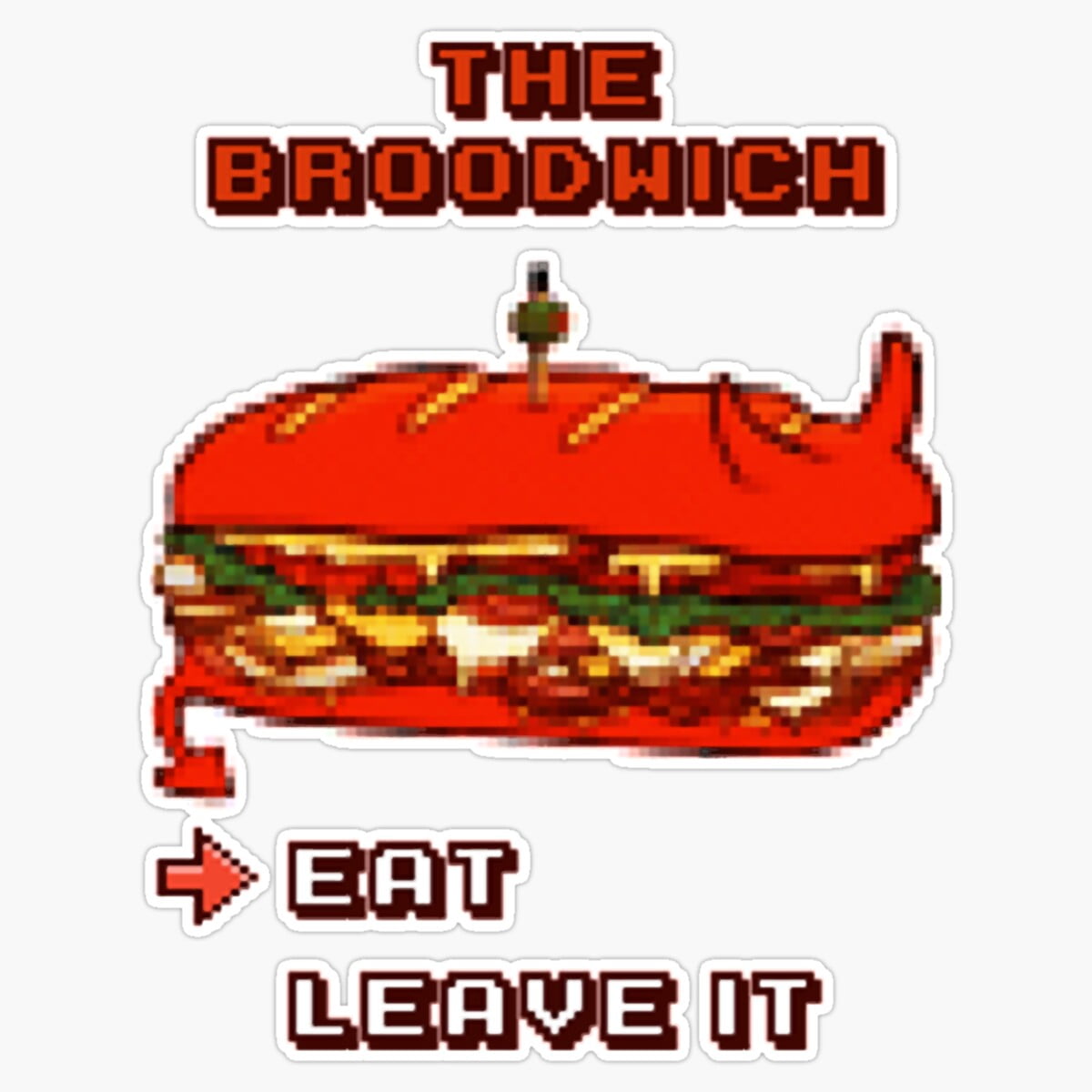 Maneki Behold The Broodwich Er, Phone Decal Water Bottle Stickers Car ...