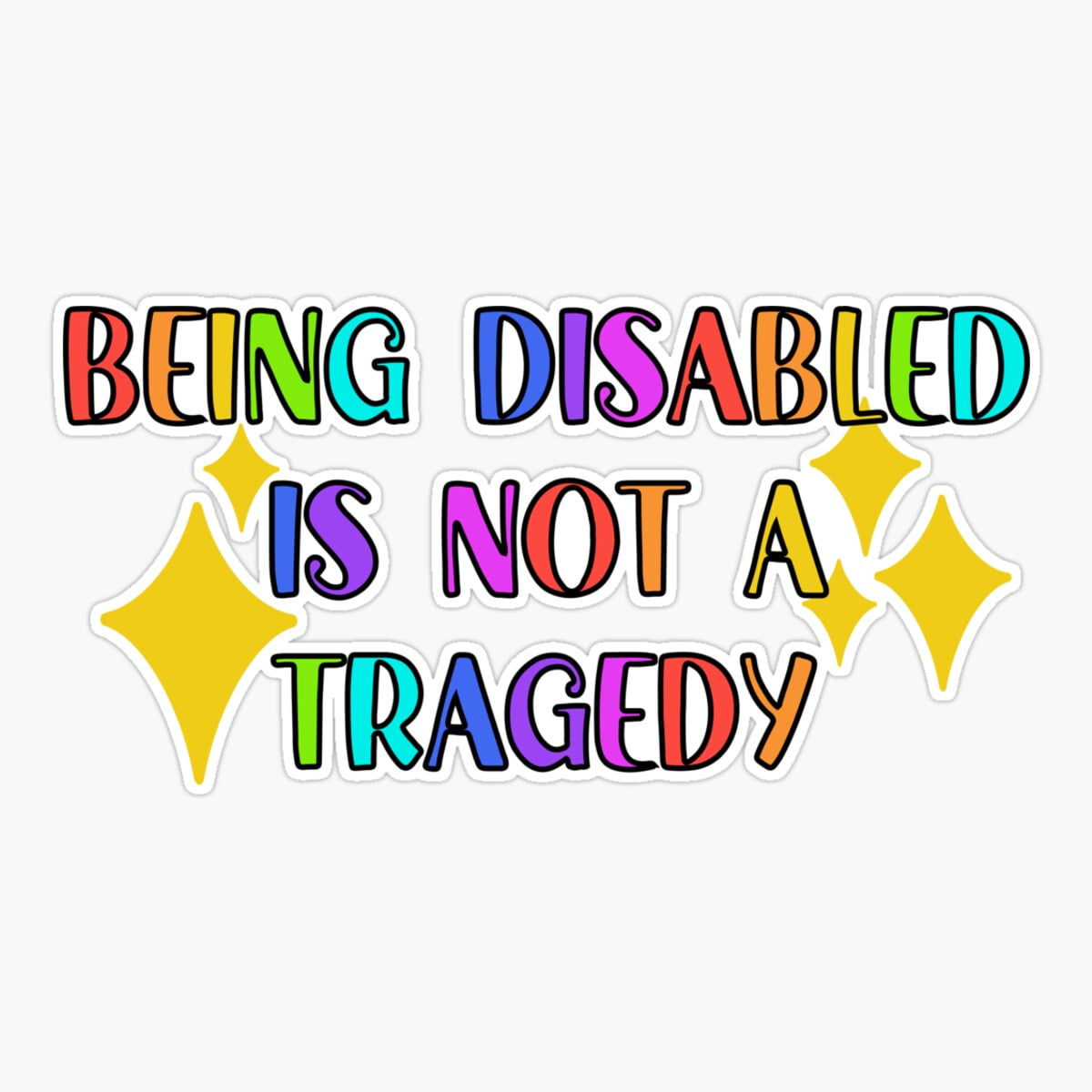 Maneki Being Disabled Is Not A Tragedy | Rainbow | Disability Advocacy ...