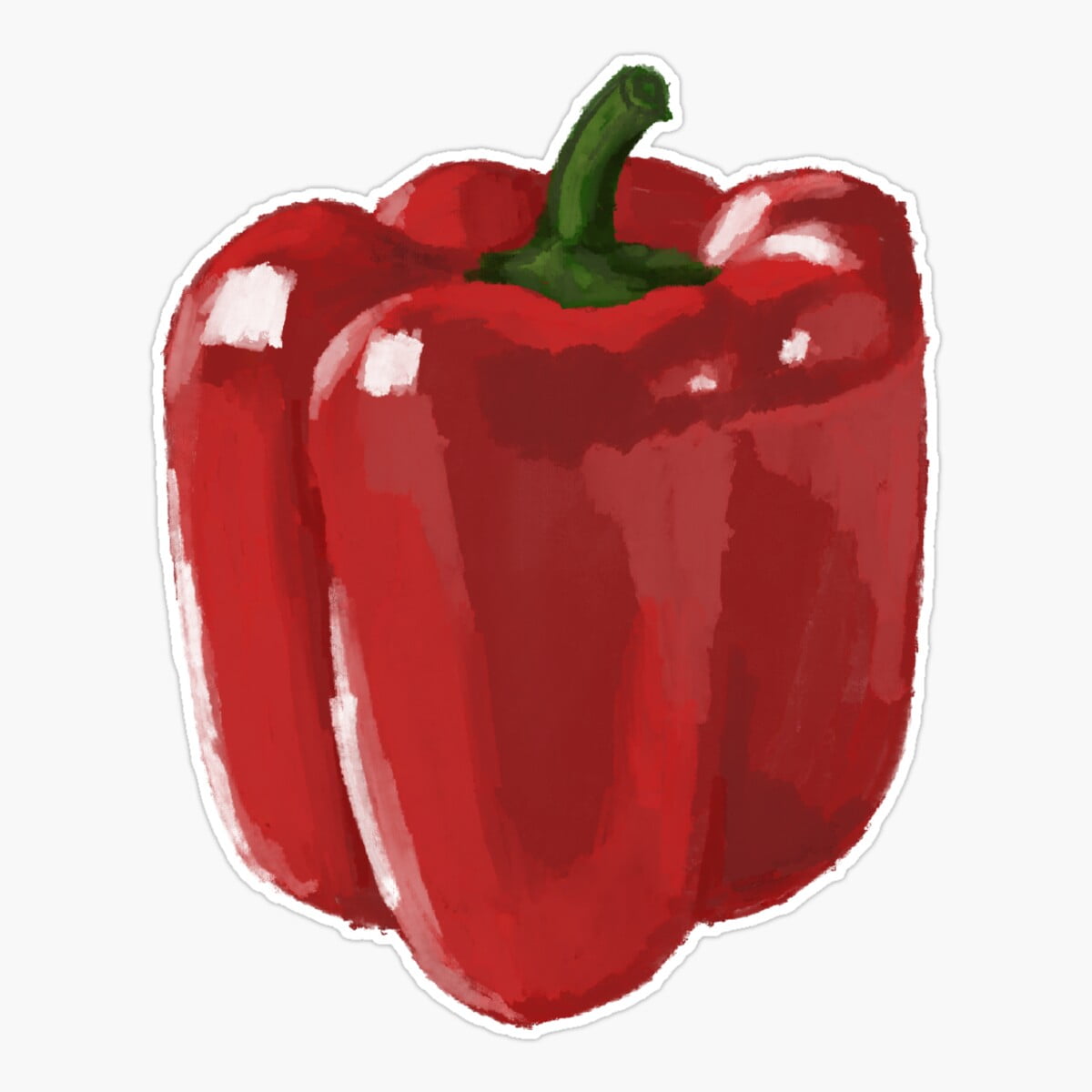 Maneki Bell Pepper! Sticker, Phone Decal Water Bottle Stickers Car ...