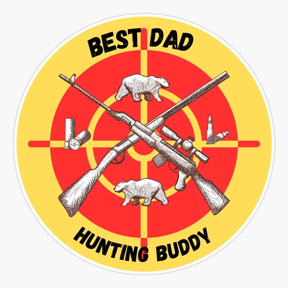 Maneki Best Dad Hunting Buddy- Athers Day Git- Hunting- Dad Hunting Git- Athers Day Hunting Git ...
