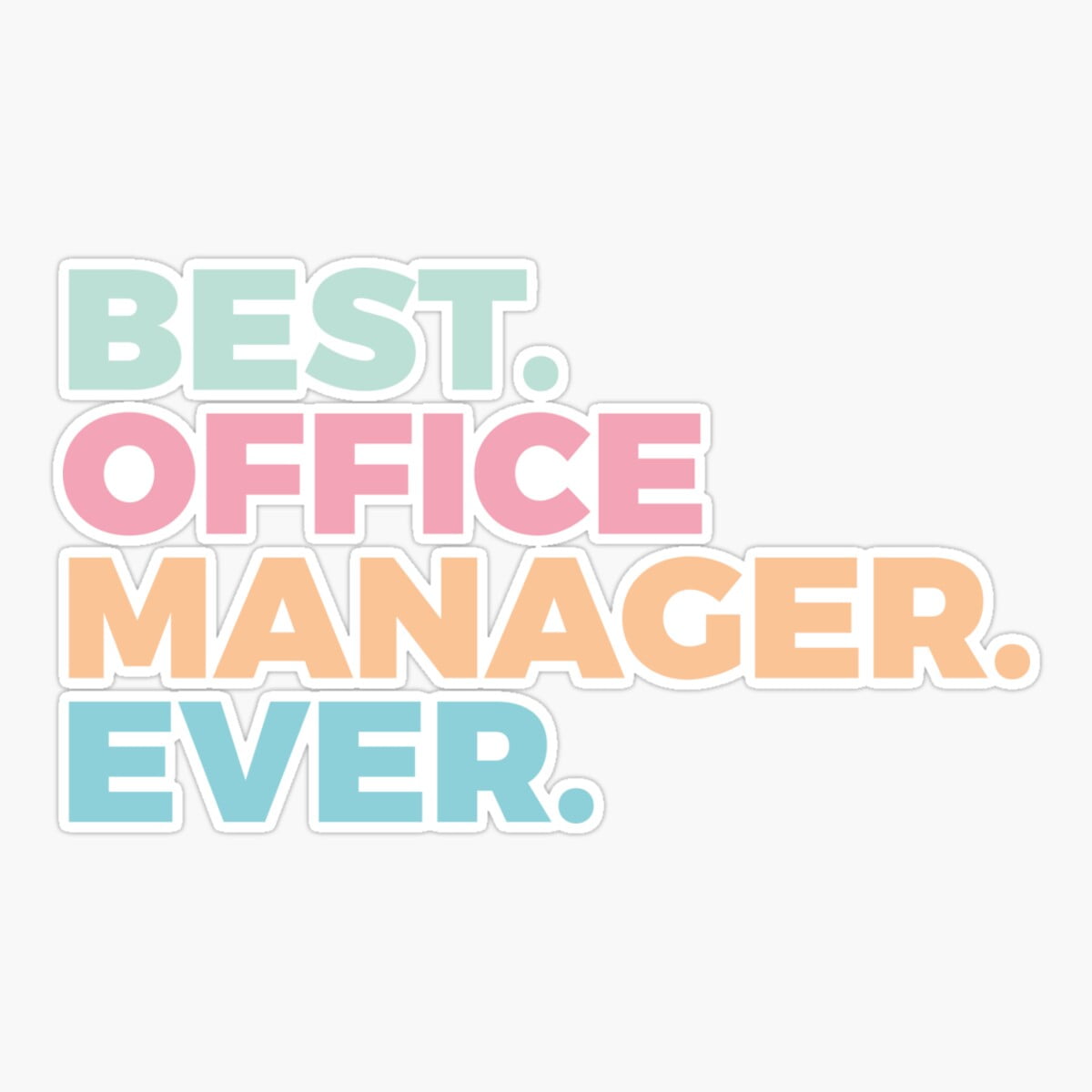 Maneki Best Office Manager Ever | Management | Office Organizer Er ...