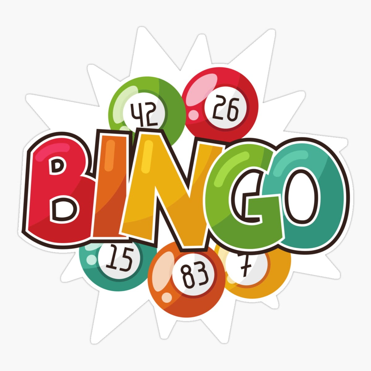 Maneki Best Play Bingo Er, Phone Decal Water Bottle Stickers Car Decals ...