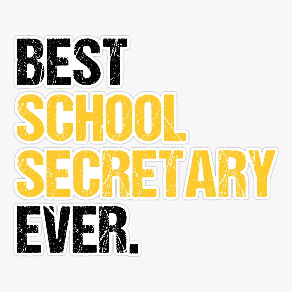 Maneki Best School Secretary Ever, Nice Appreciation Gift For School ...