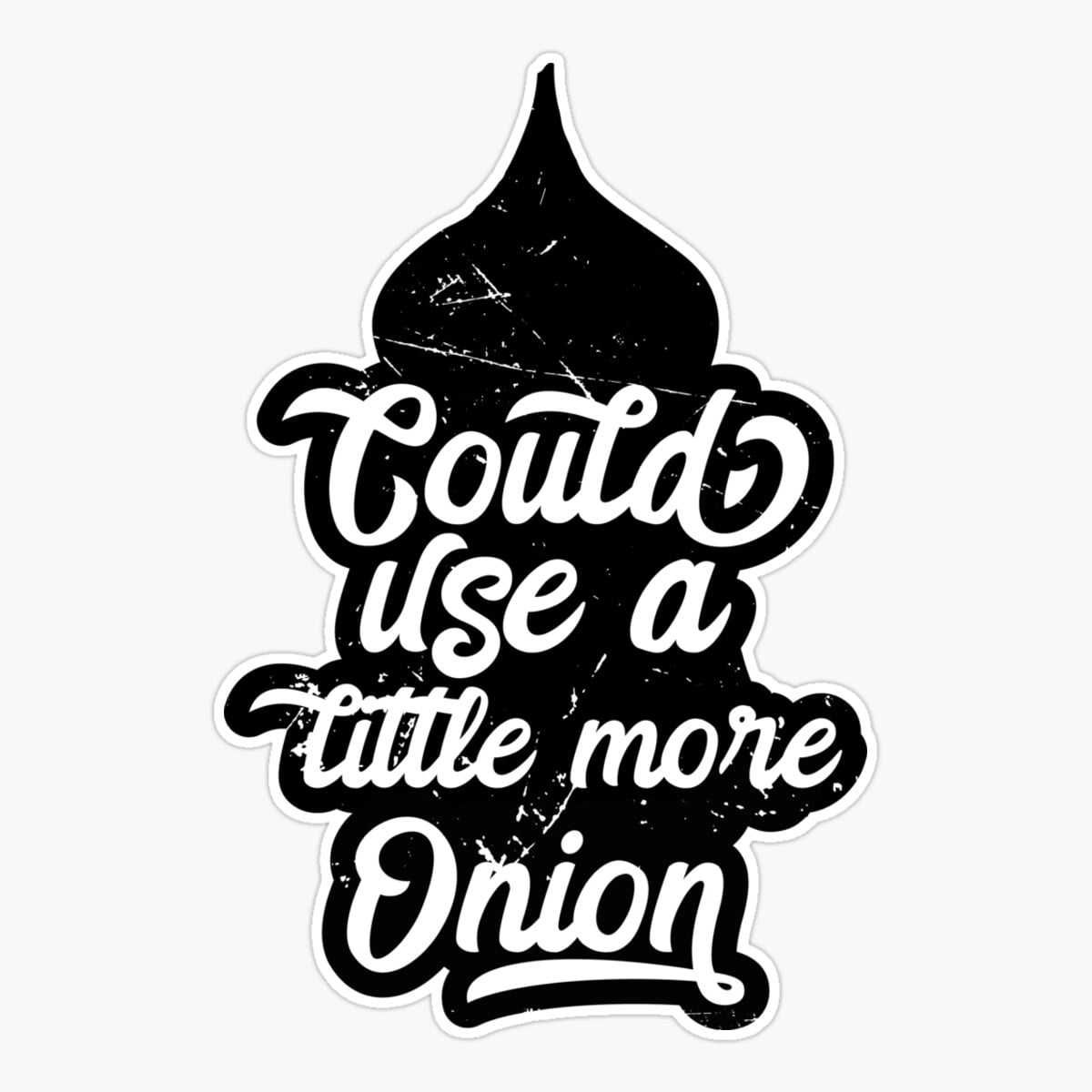 Maneki Better With Onion Sticker, Phone Decal Water Bottle Stickers Car ...