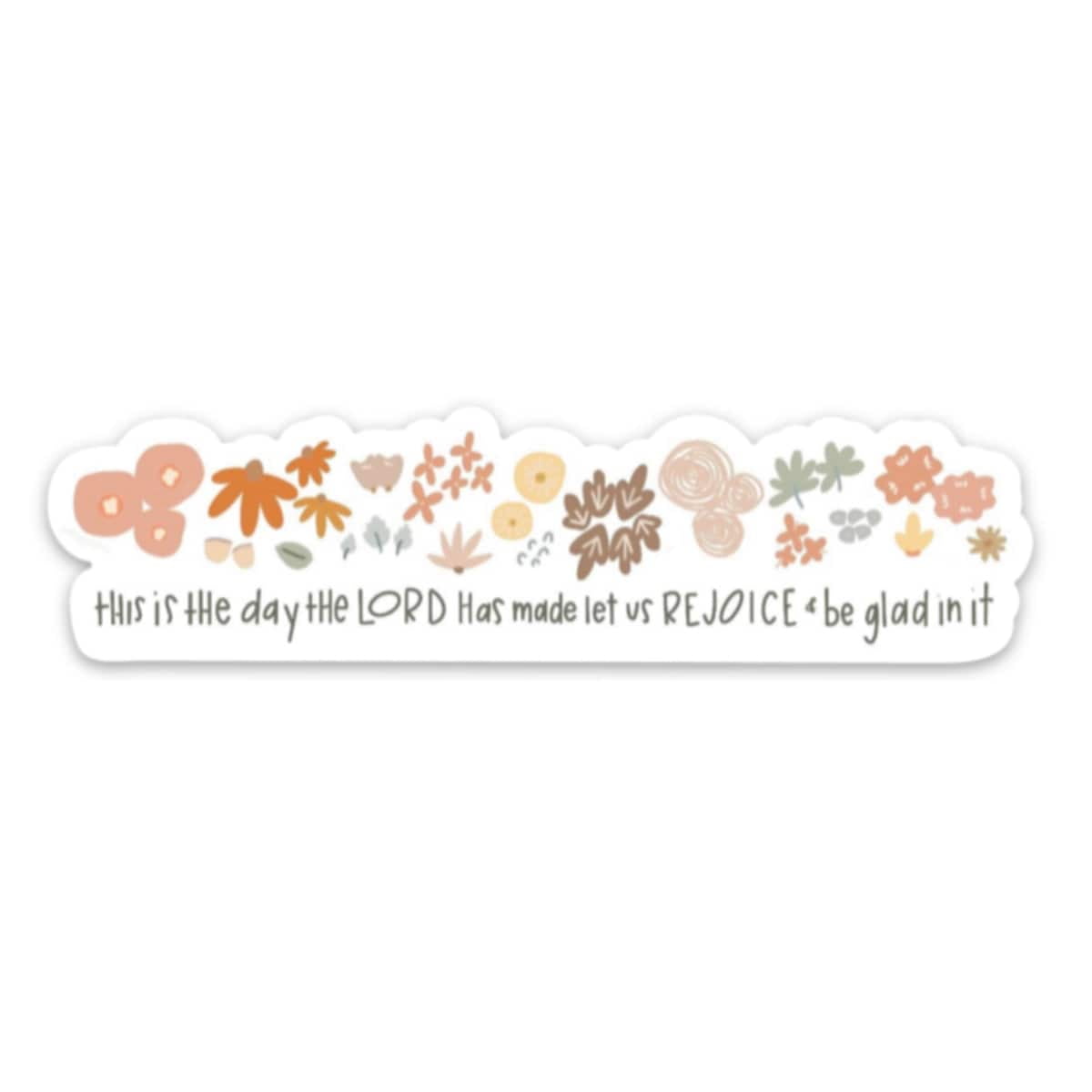 Maneki Bible Verse Sticker Christian Stickers This Is The Day The Lord ...