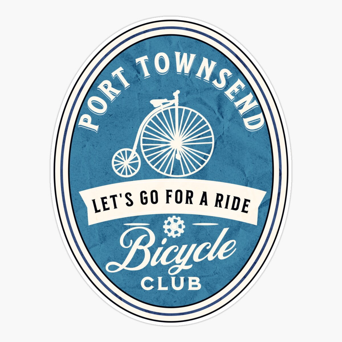 Maneki Bicycle Port Townsend Washington Er, Phone Decal Water Bottle ...