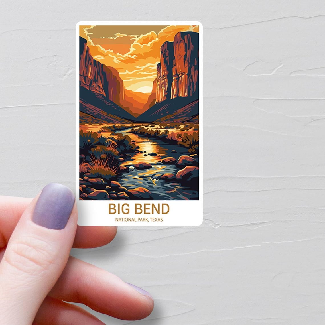 Maneki Big Bend National Park Ers, Vinyl Travel Ers, Usa National Park ...