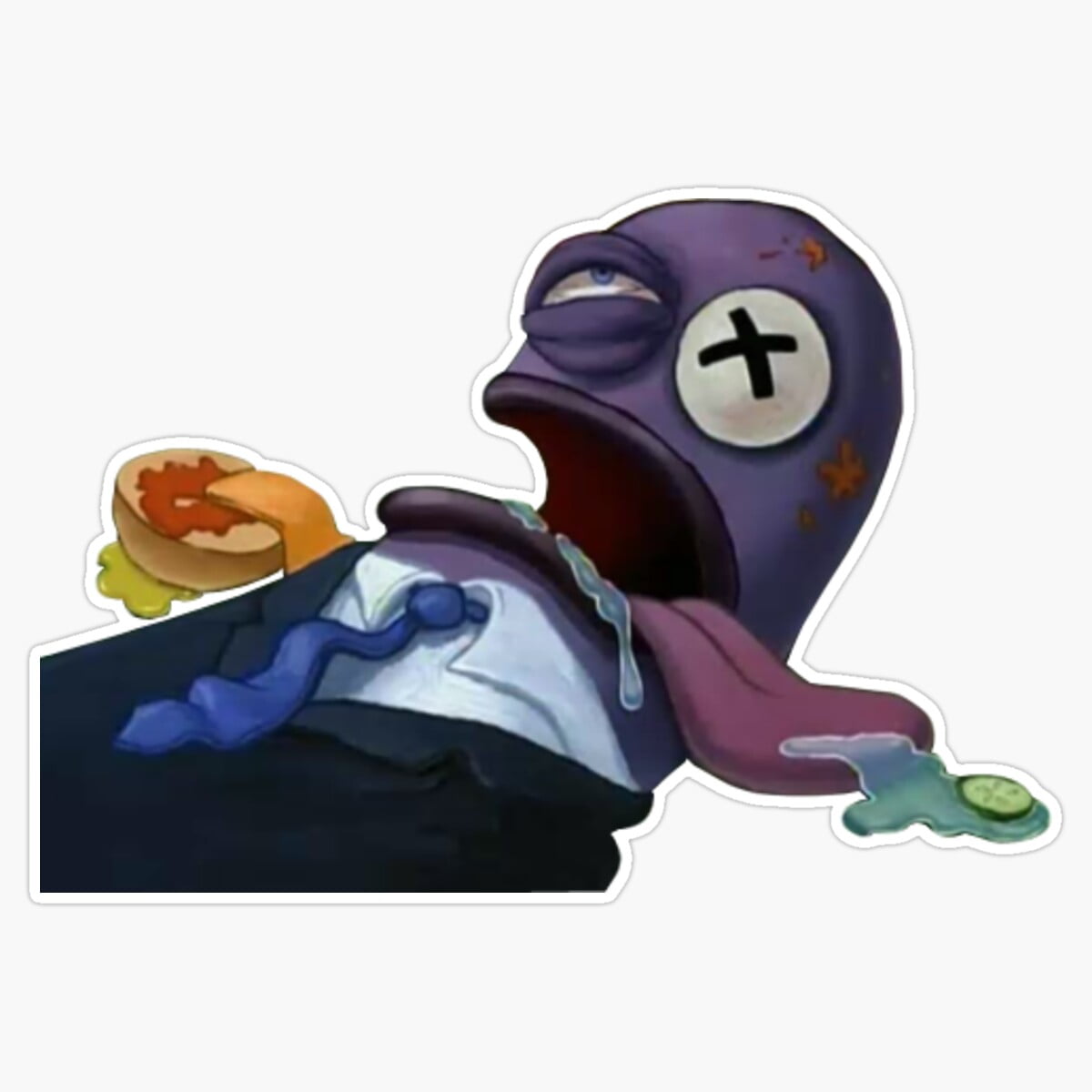 Maneki Bikini Bottom Health Inspector Er, Phone Decal Water Bottle ...