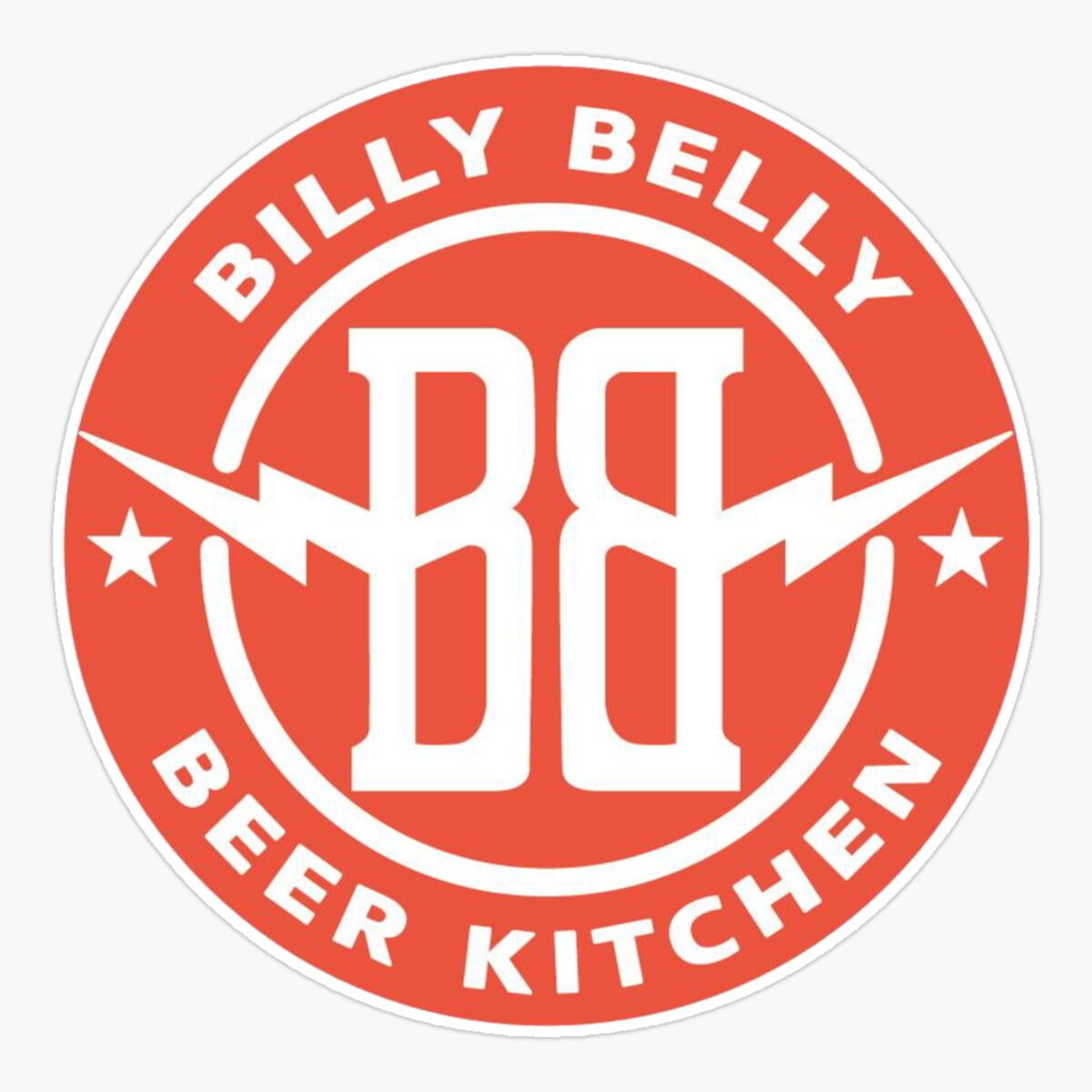 Maneki Billy Belly Sticker, Phone Decal Water Bottle Stickers Car ...