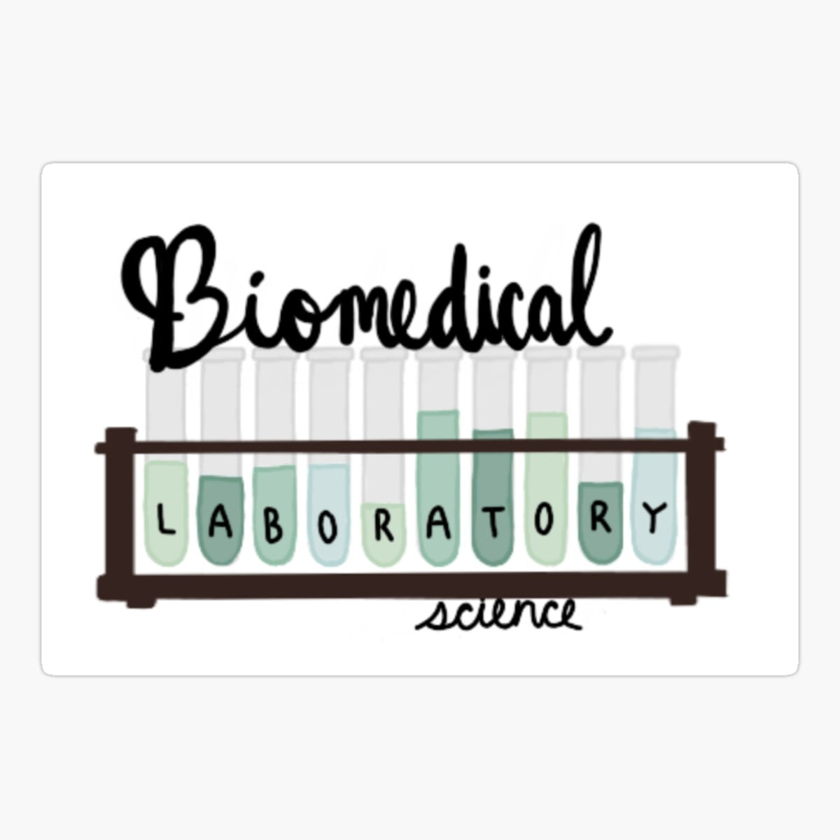 Maneki Biomedical Laboratory Science Er, Phone Decal Water Bottle ...