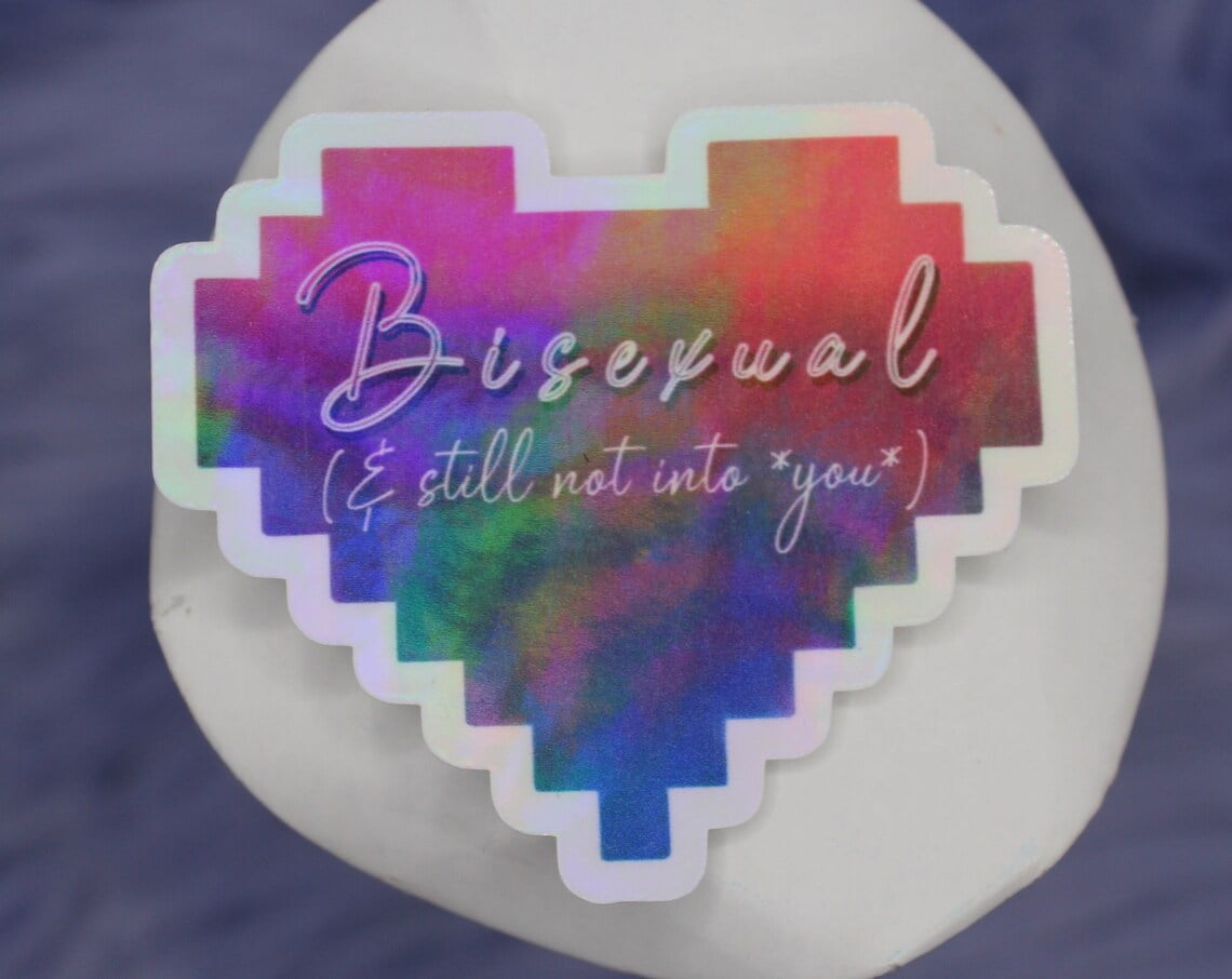 StickerCraft Bisexual Pride Er, Lgbtq Er, Pride Er, Holographic, Phone ...