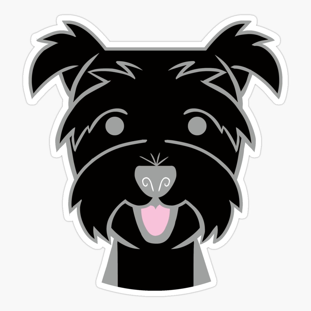 Maneki Black Yorkie Dog - Yorkshire Terrier - Yorkie Gift - Yorkie Mom ...
