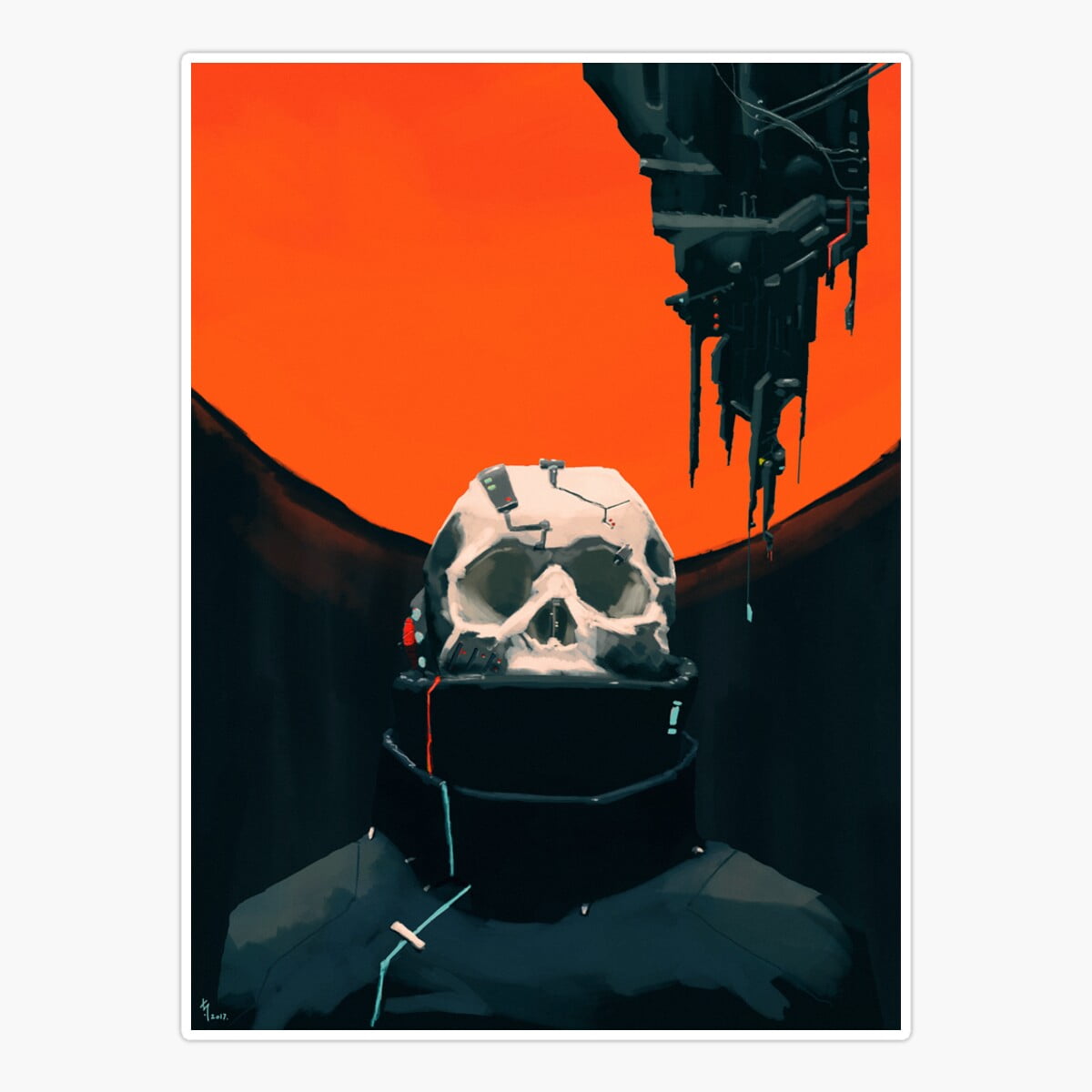 Maneki Blade Runner 2049 Mood Er, Phone Decal Water Bottle Stickers Car ...