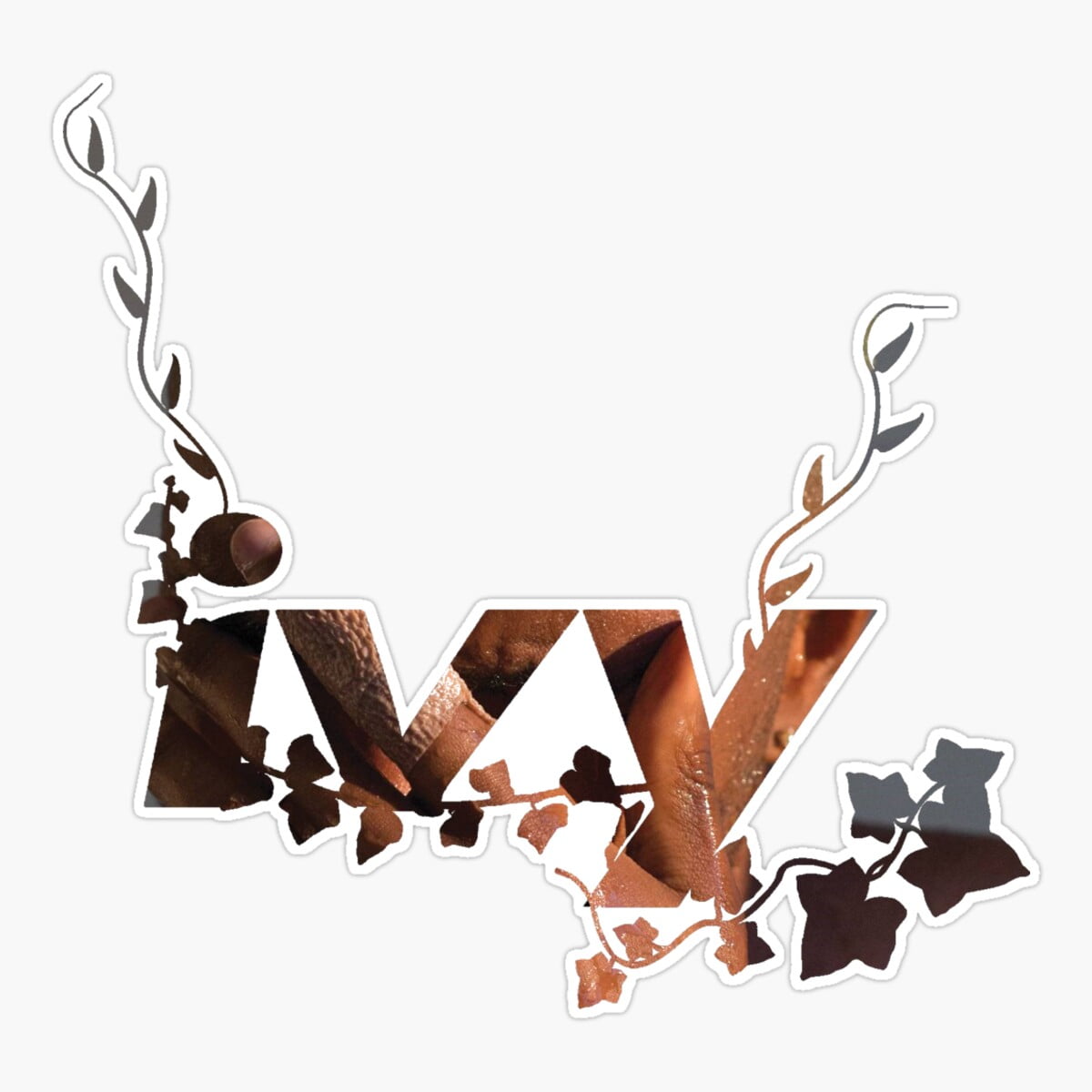 Maneki Blonde Ivy Sticker, Phone Decal Water Bottle Stickers Car Decals ...