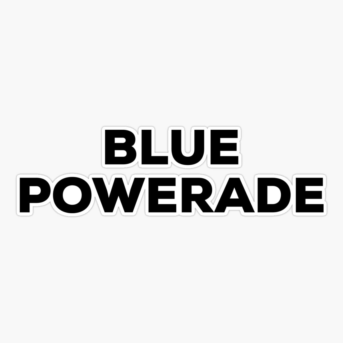 Maneki Blue Powerade Er, Phone Decal Water Bottle Stickers Car Decals ...