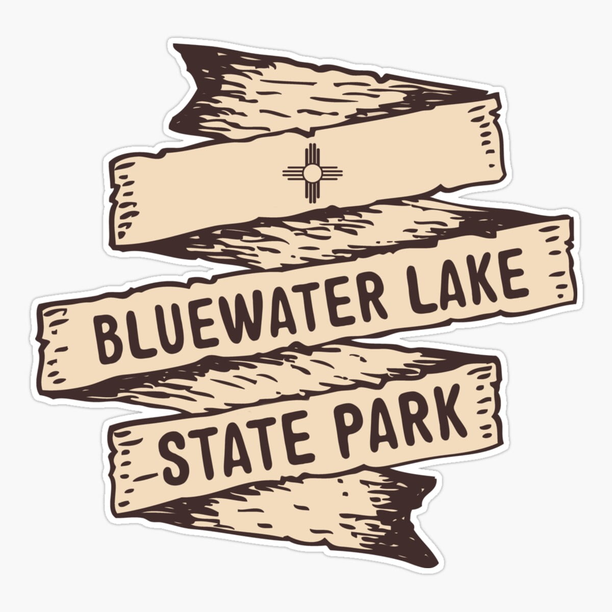 Maneki Bluewater Lake State Park New Mexico Nm Wilderness Sticker ...