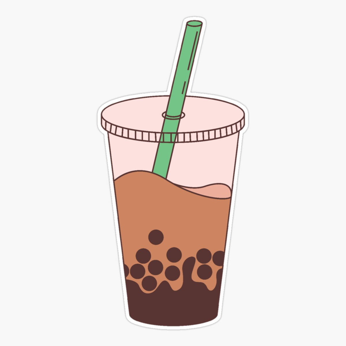 Maneki Boba Bubble Tea Er, Phone Decal Water Bottle Stickers Car Decals ...