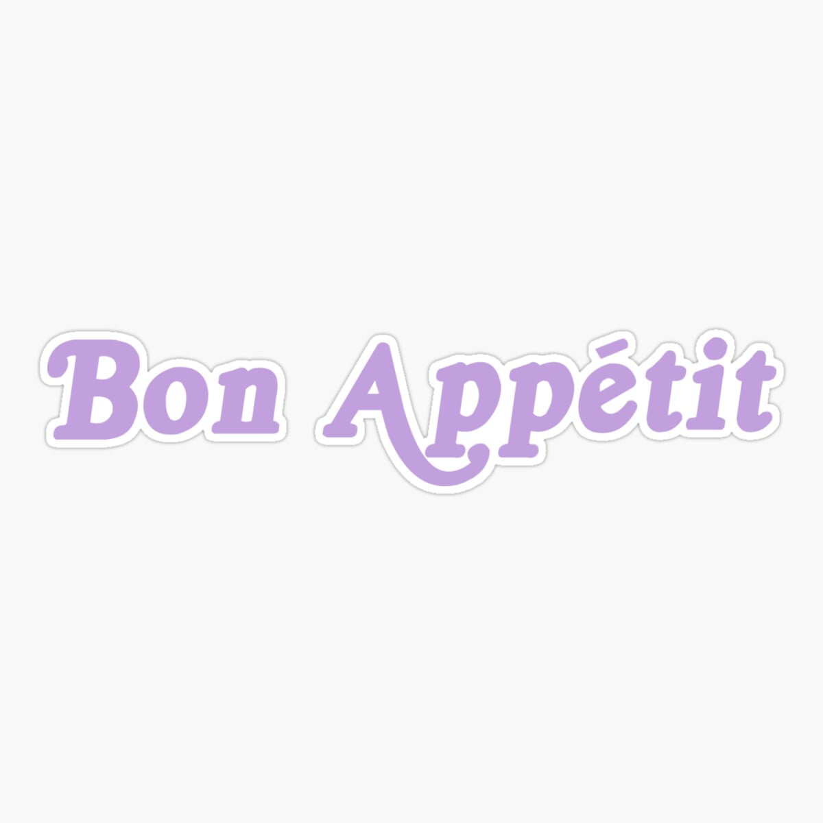 Maneki Bon Appétit Sticker, Phone Decal Water Bottle Stickers Car ...