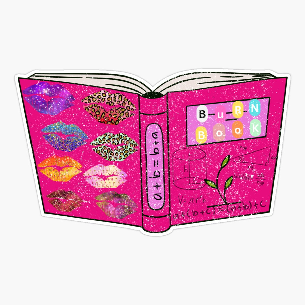 Maneki Book Aesthetic Sticker, Phone Decal Water Bottle Stickers Car ...