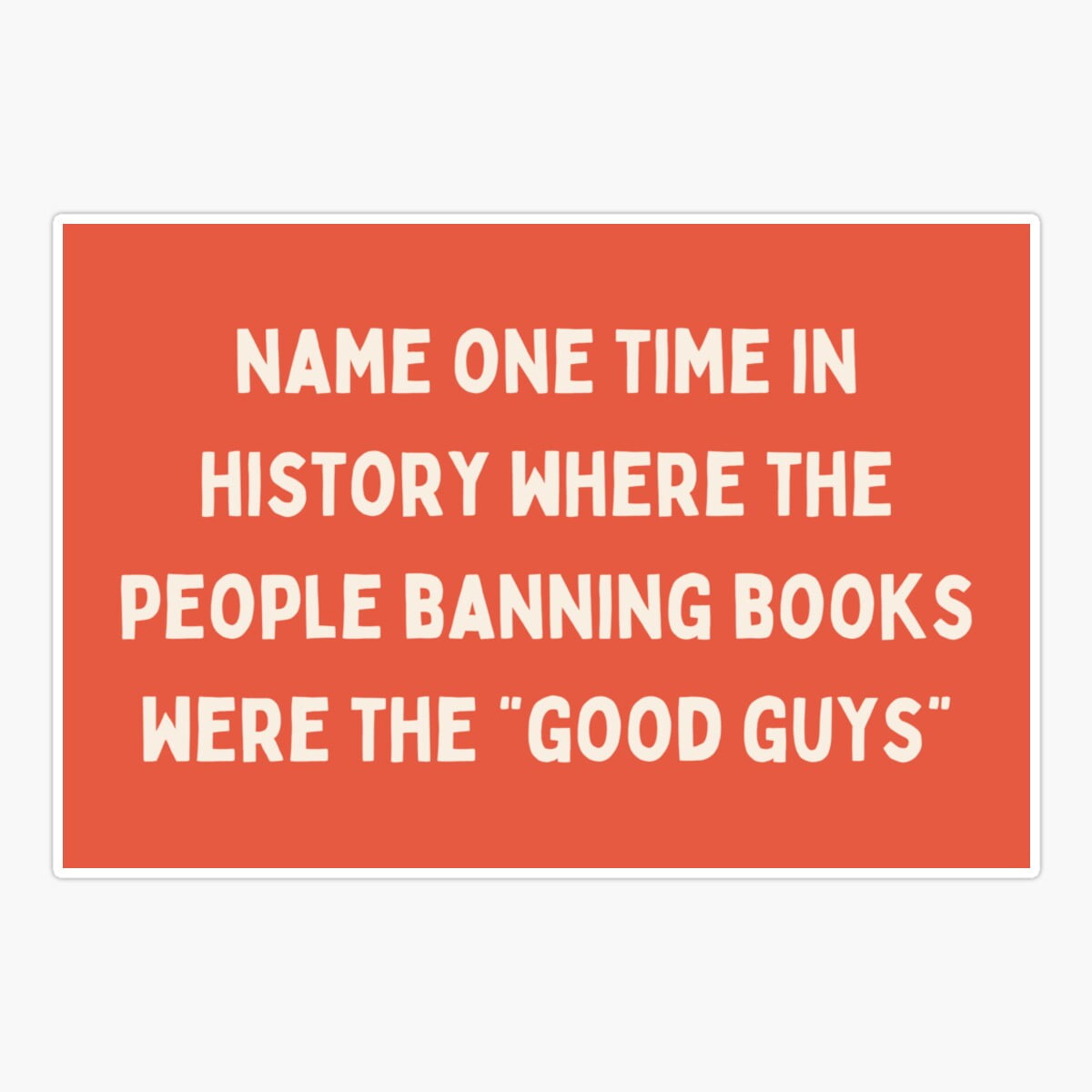 Maneki Book Banners Are Not The Good Guys Er, Phone Decal Water Bottle ...