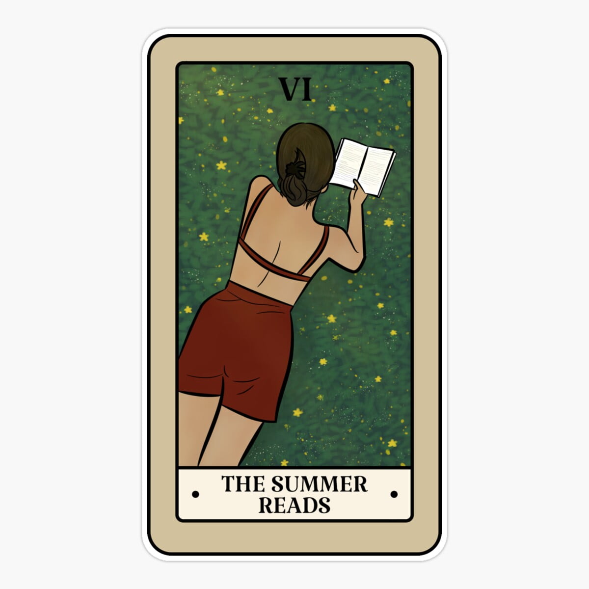 Maneki Bookish Tarot - The Summer Reads Er, Phone Decal Water Bottle ...