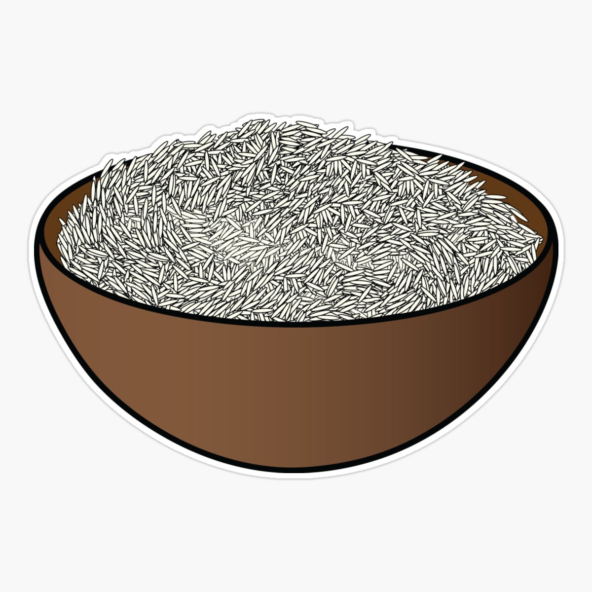 Maneki Bowl O Rice Sticker, Phone Decal Water Bottle Stickers Car ...