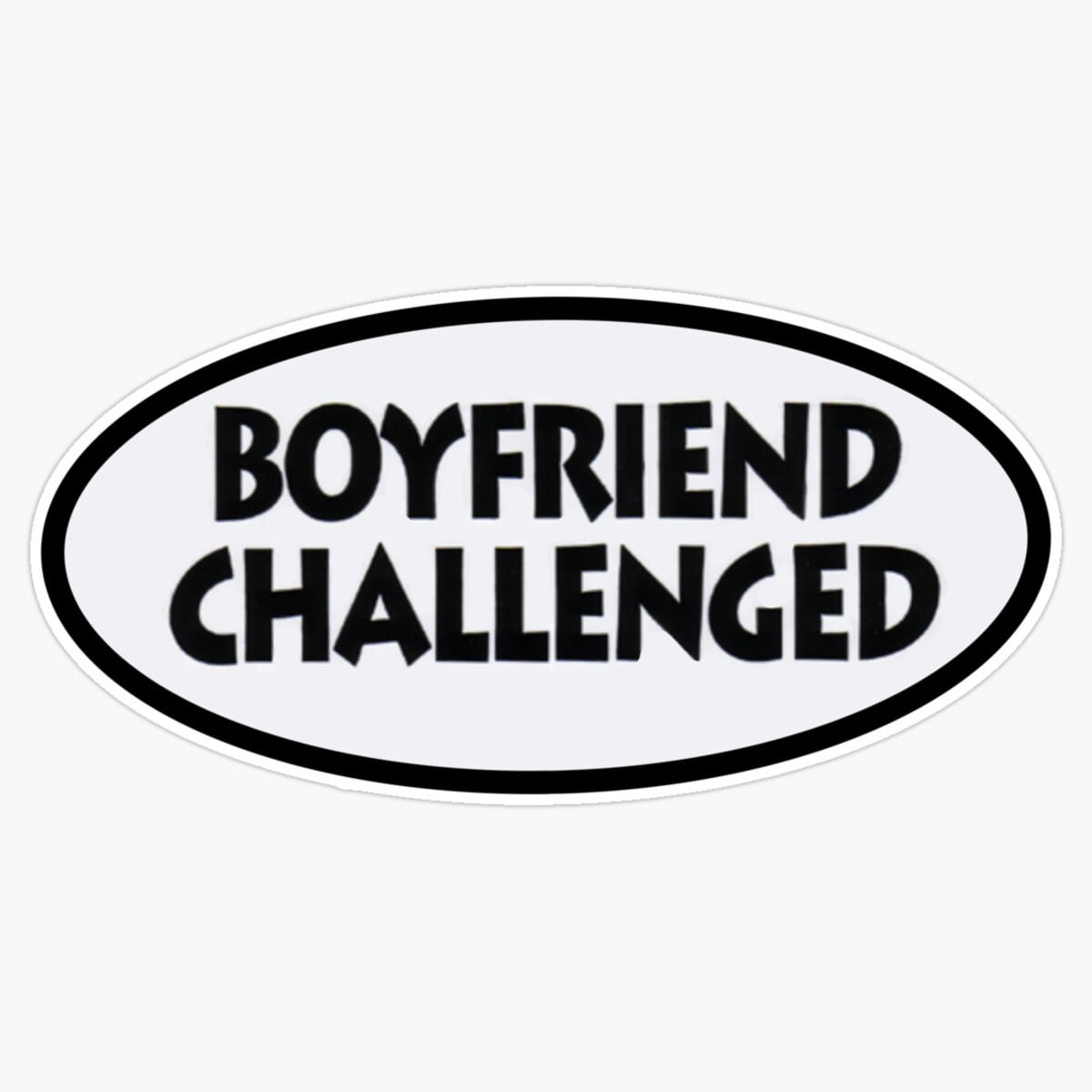 Maneki Boyfriend Challenged Er, Phone Decal Water Bottle Stickers Car ...