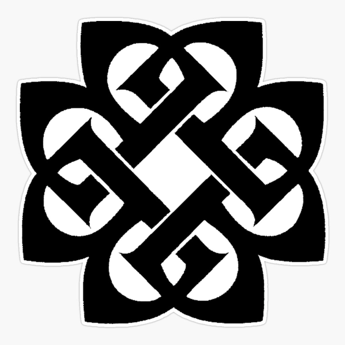 Maneki Breaking band Benjamin logo er,Phone Decal Water Bottle Stickers ...