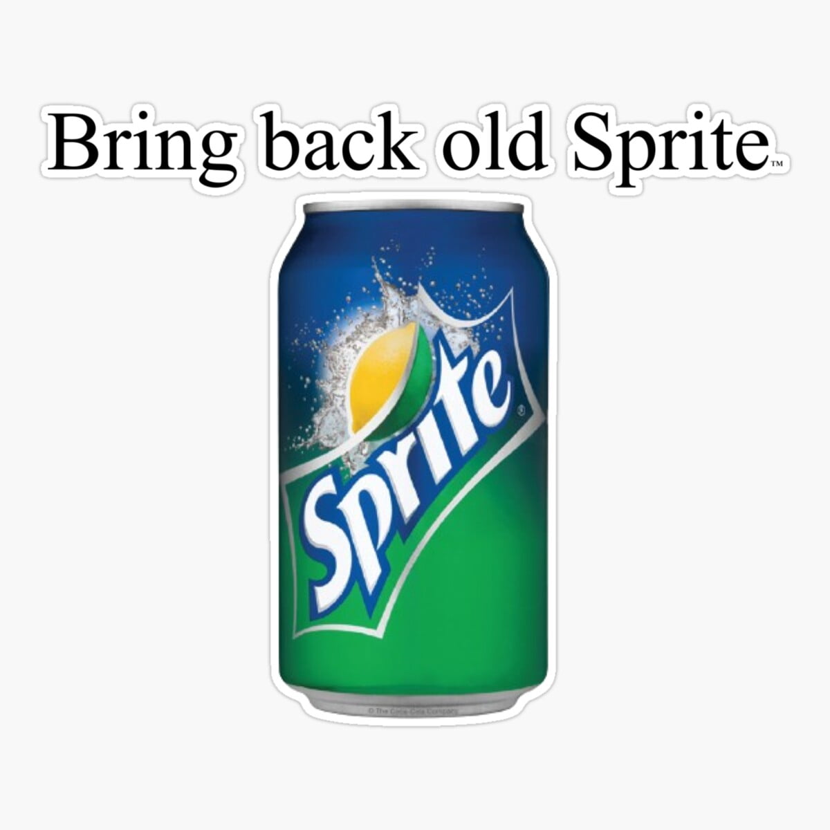 Maneki Bring Back Old Sprite Er, Phone Decal Water Bottle Stickers Car ...