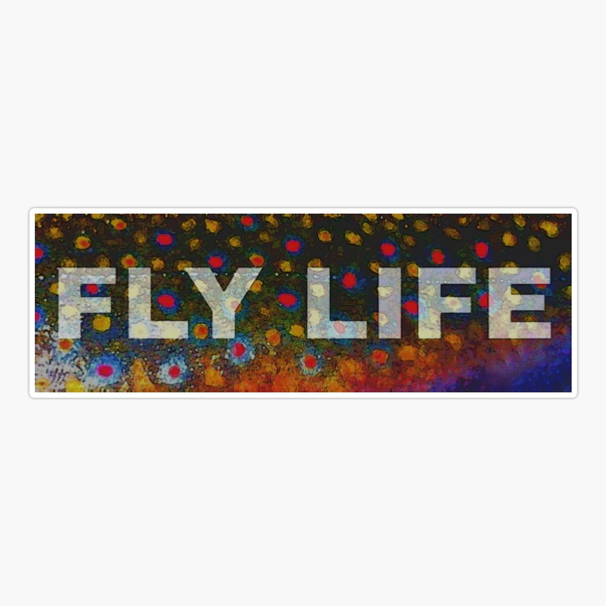 Maneki Brook Trout Ly Ishing Lie Graphic Er, Phone Decal Water Bottle ...