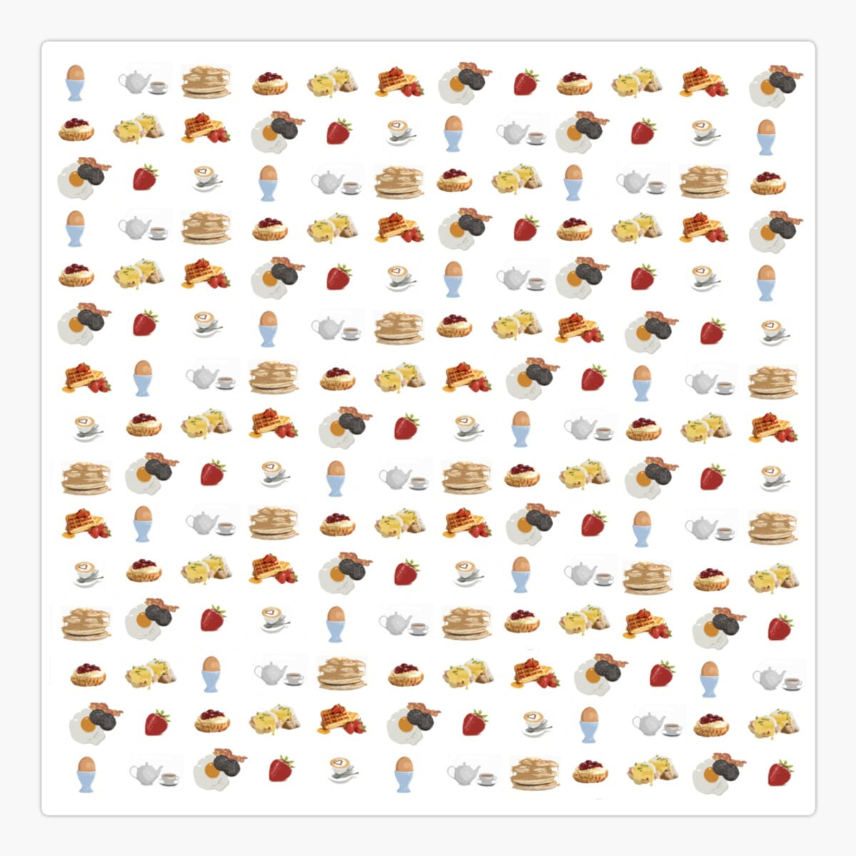 Maneki Brunch Bunch Sticker, Phone Decal Water Bottle Stickers Car ...