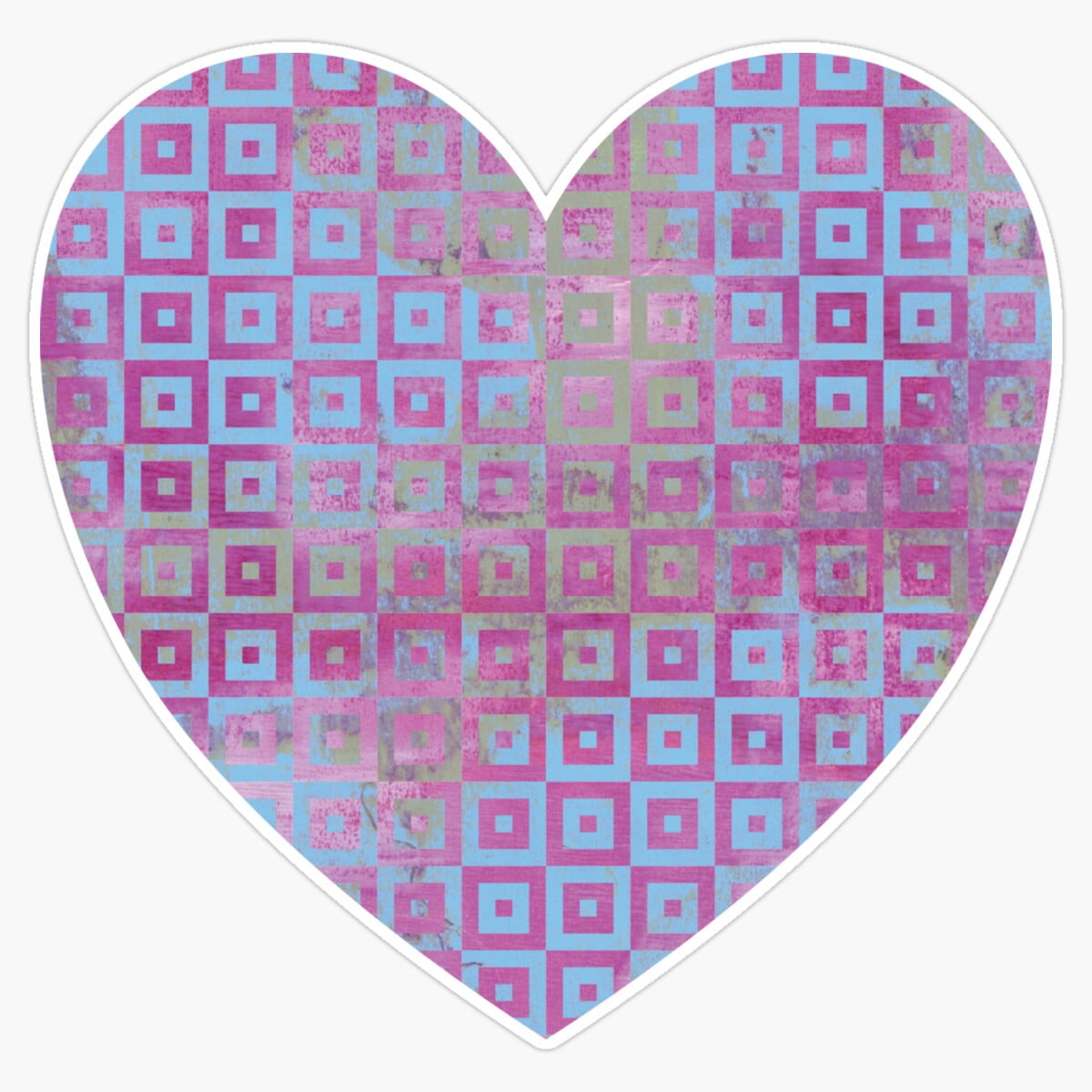 Maneki Bubble Gum Heart Er, Phone Decal Water Bottle Stickers Car Decals, Funny Birthday Gift ...