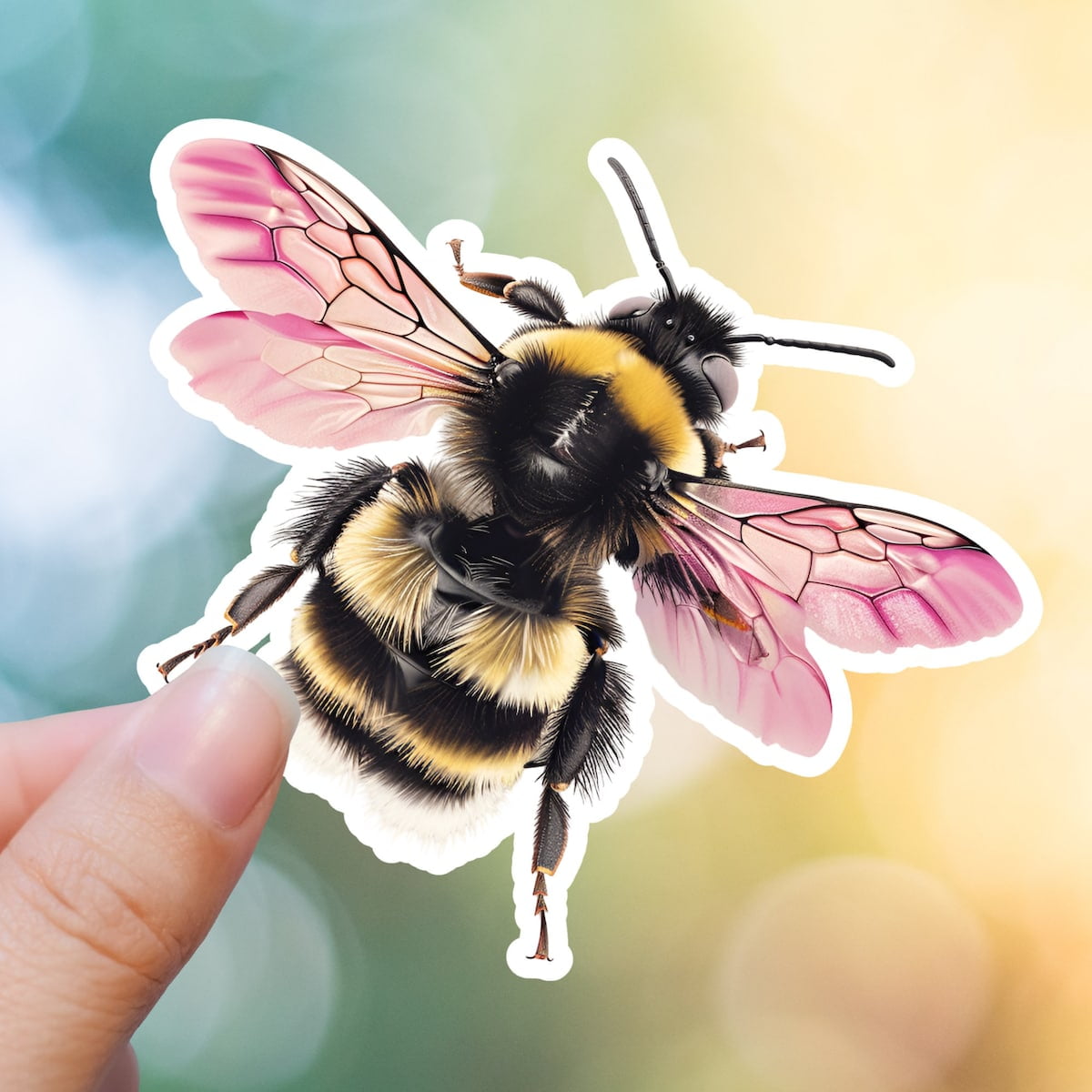 Maneki Bumble Bee Sticker Bee Sticker Insect Sticker Honey Sticker ...