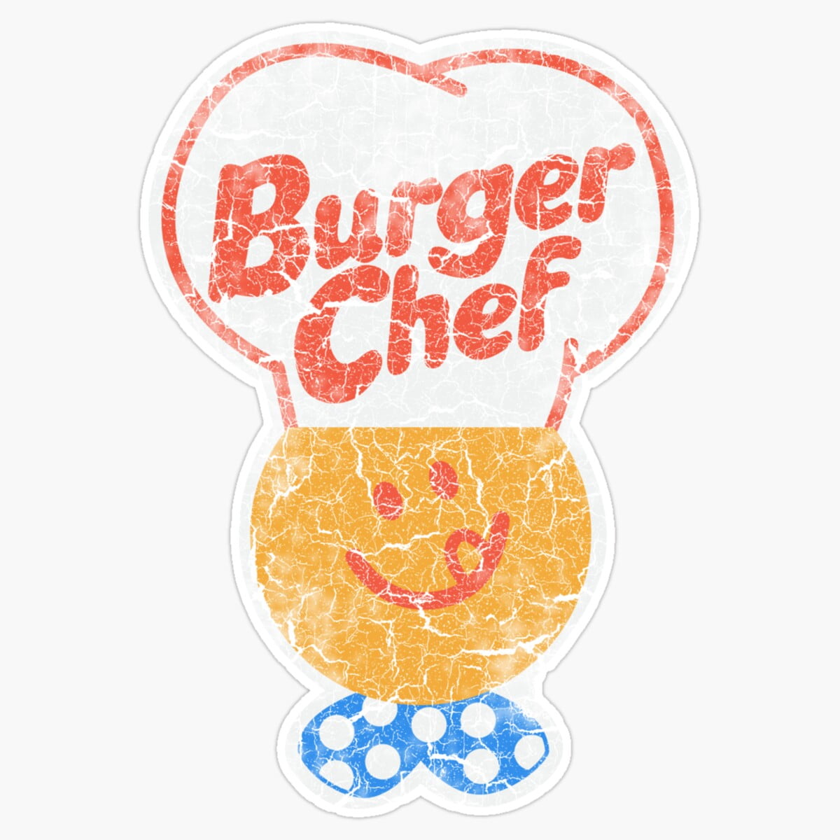Maneki Burger Chef Er, Phone Decal Water Bottle Stickers Car Decals ...