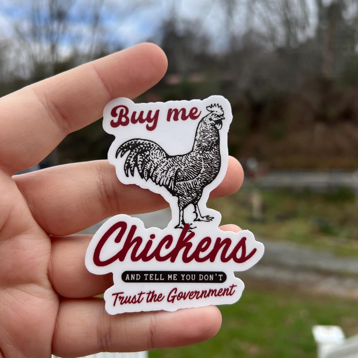 Maneki Buy Me Chickens And Tell Me You Don’T Trust The Government ...