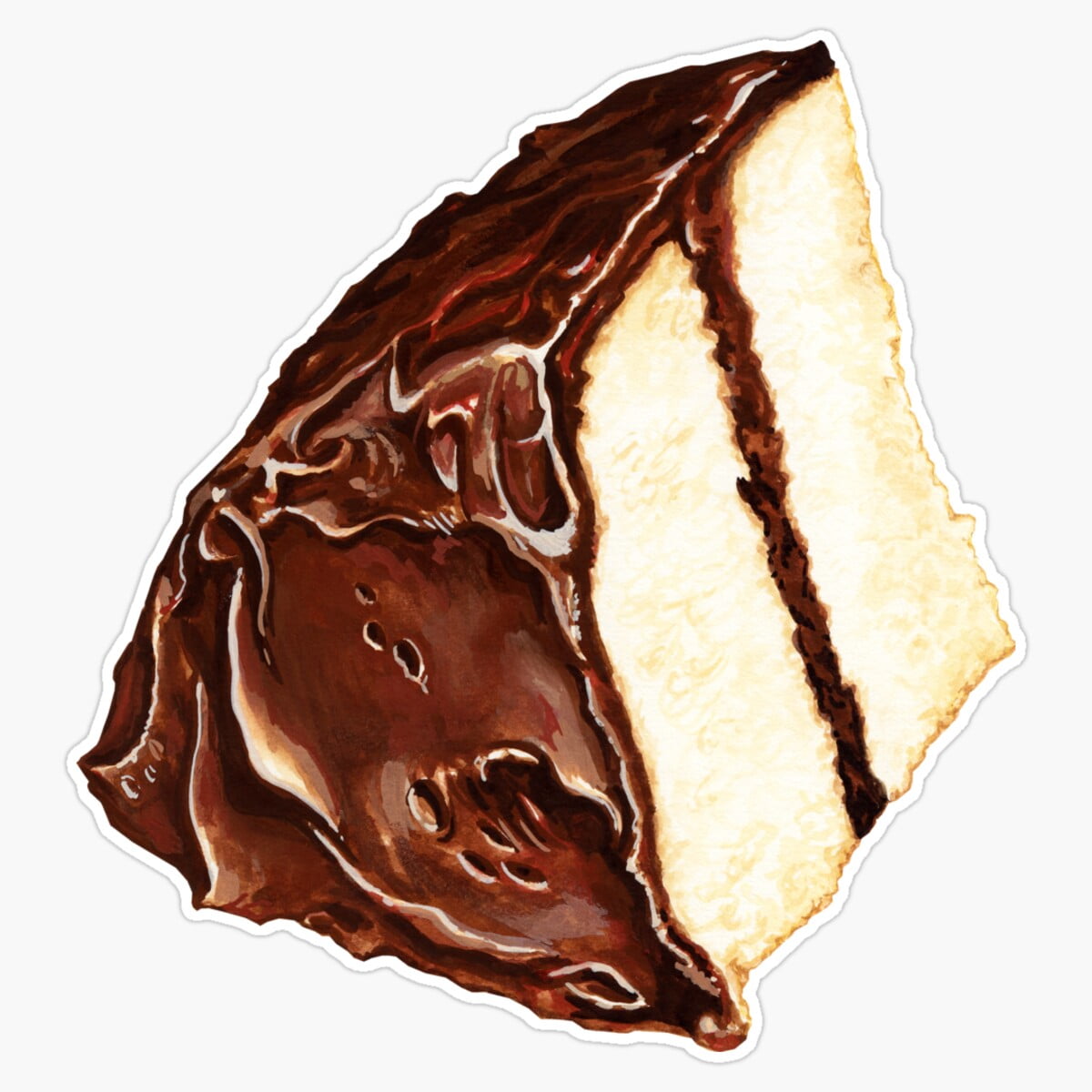 Maneki Cake Slice Pattern Er, Phone Decal Water Bottle Stickers Car ...