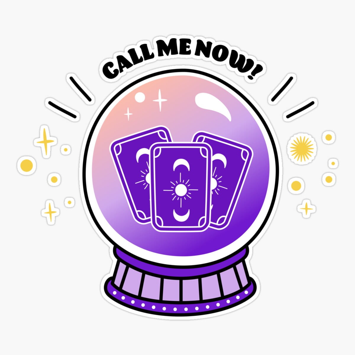 Maneki Call Me Now! Er, Phone Decal Water Bottle Stickers Car Decals ...