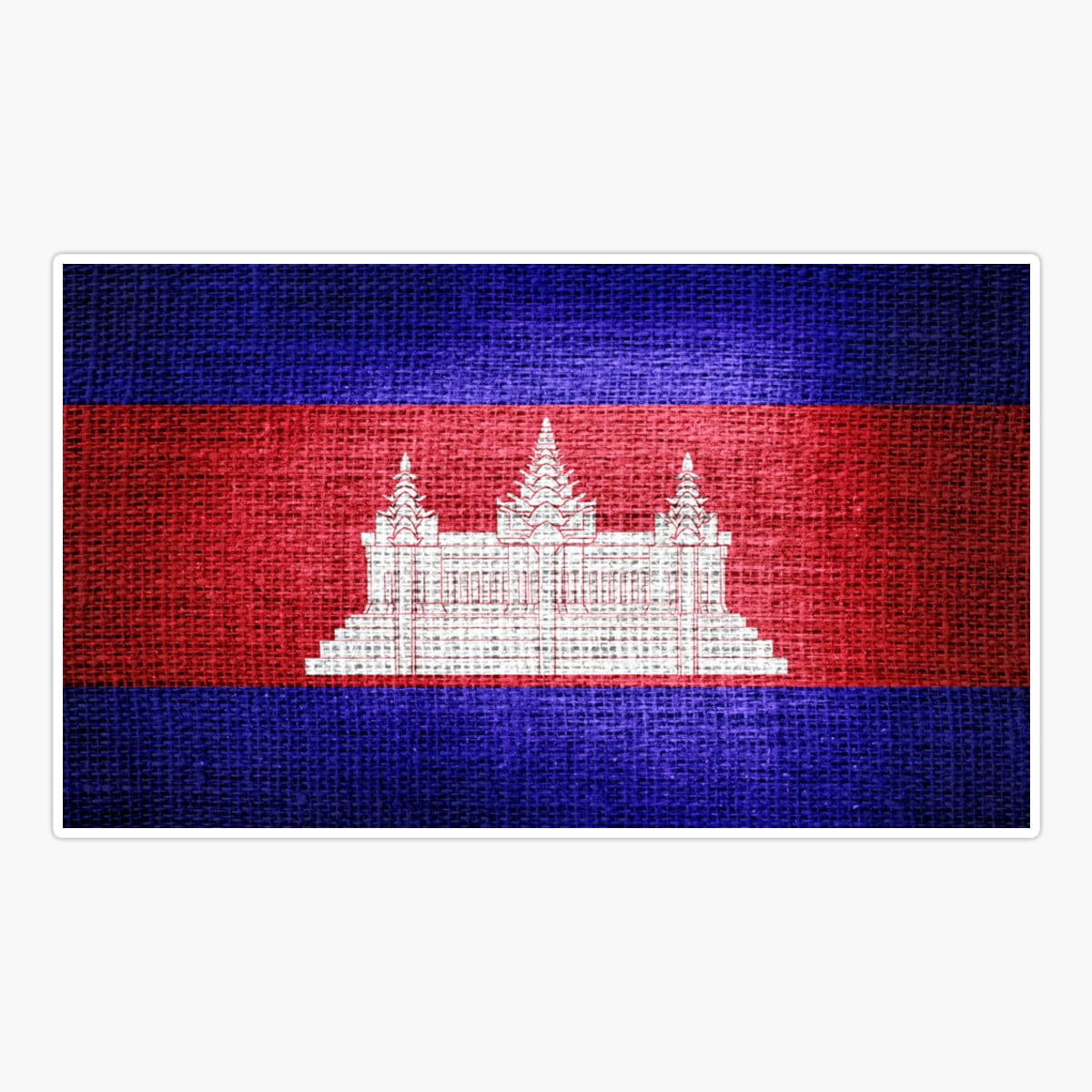 Maneki Cambodia Lag Sticker, Phone Decal Water Bottle Stickers Car ...