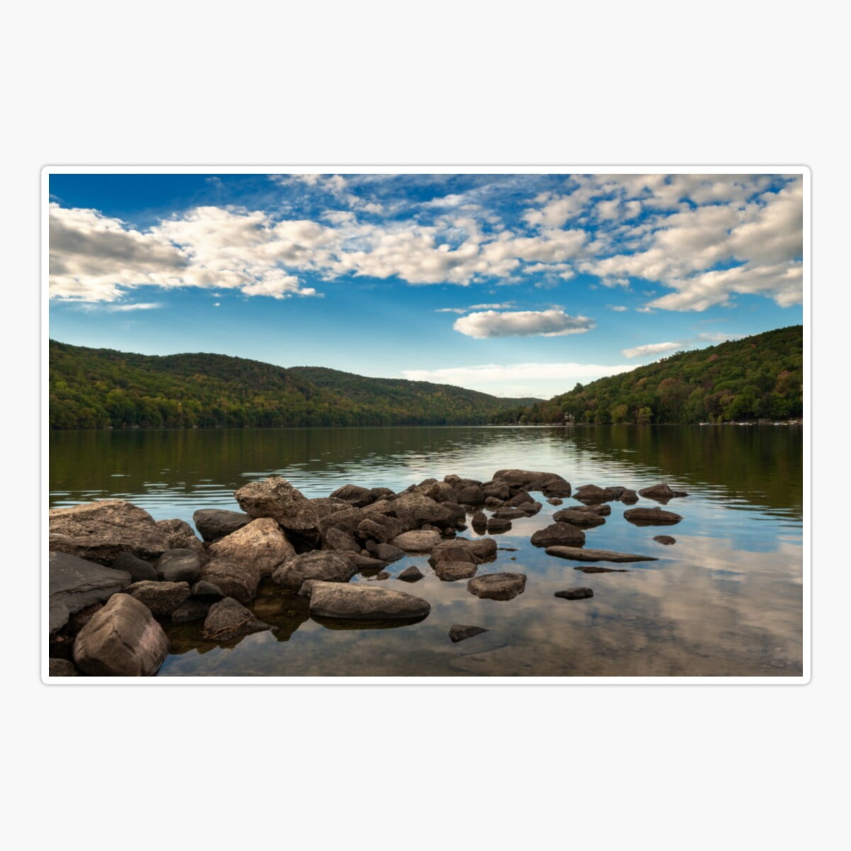 Maneki Candlewood Lake Ii Sticker, Phone Decal Water Bottle Stickers ...