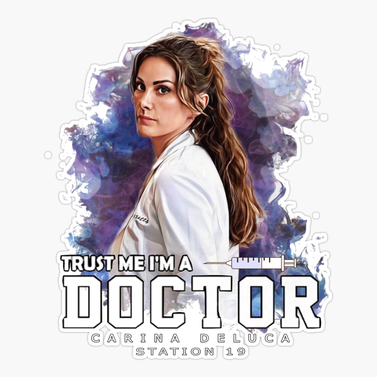 Maneki Carina Deluca “Trust Me,I’M A Doctor” Er, Phone Decal Water ...