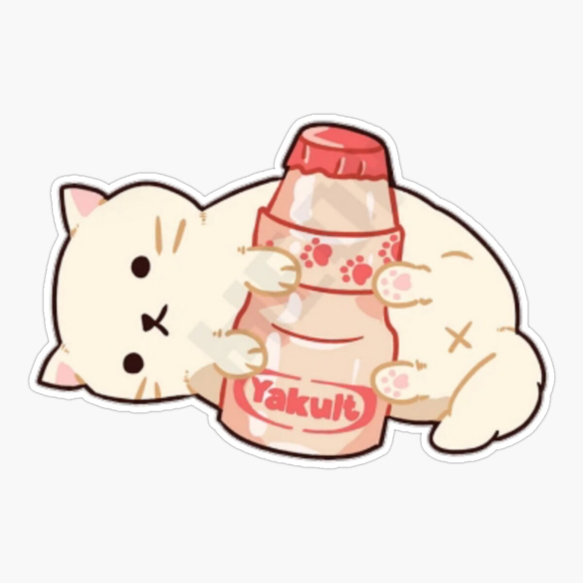 Maneki Cat With Asian Drinks Bubble Tea Soju Yakult Ramune Boba Yogurt ...