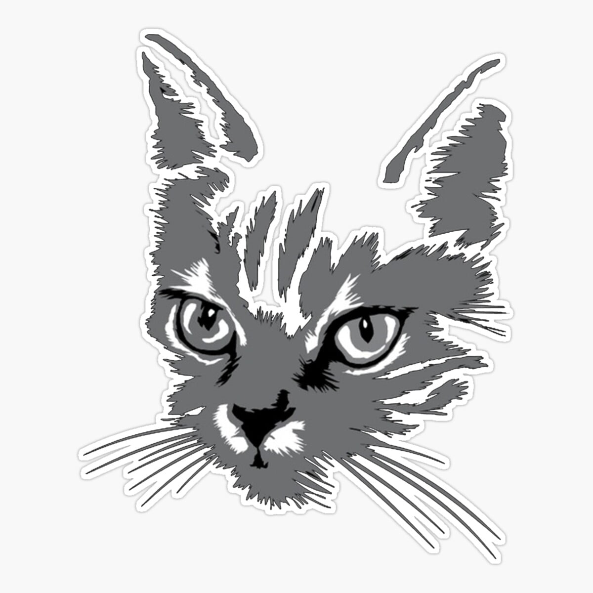 Maneki Cat - Cute Cat Sketch - Cat Painting - Cat Drawing - Cat Ace ...