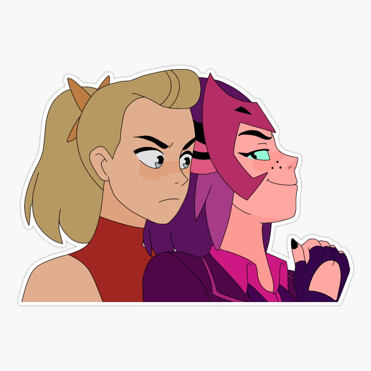 Maneki Catradora - Catra And Adora - Princess Prom - She-Ra Er, Phone ...