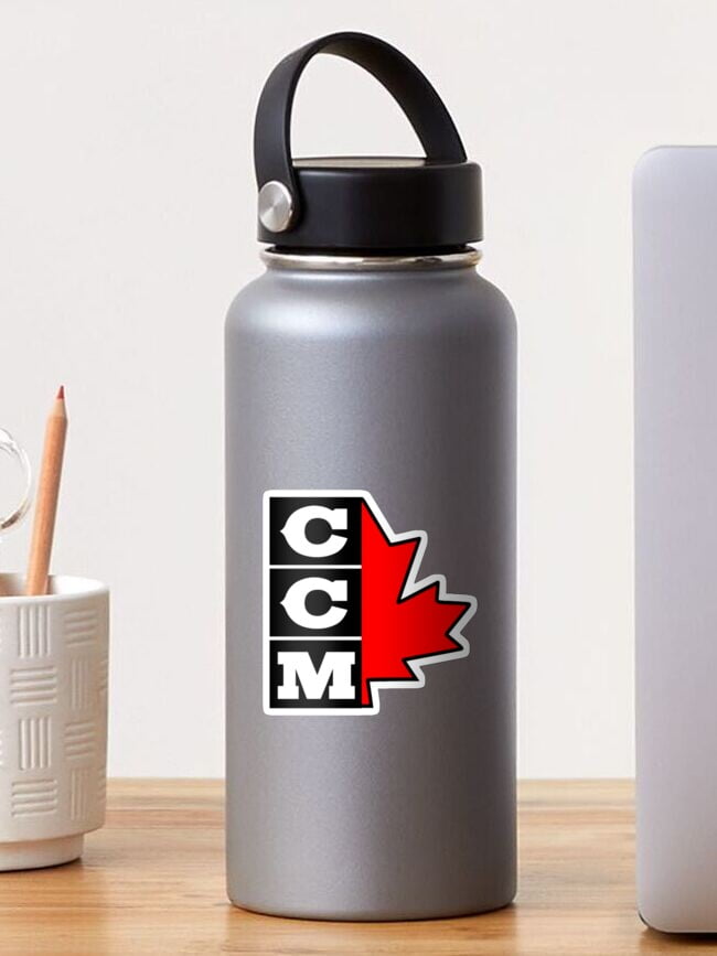 Maneki Ccm Retro Ice Hockey Logo 3 Sticker, Phone Decal Water Bottle ...