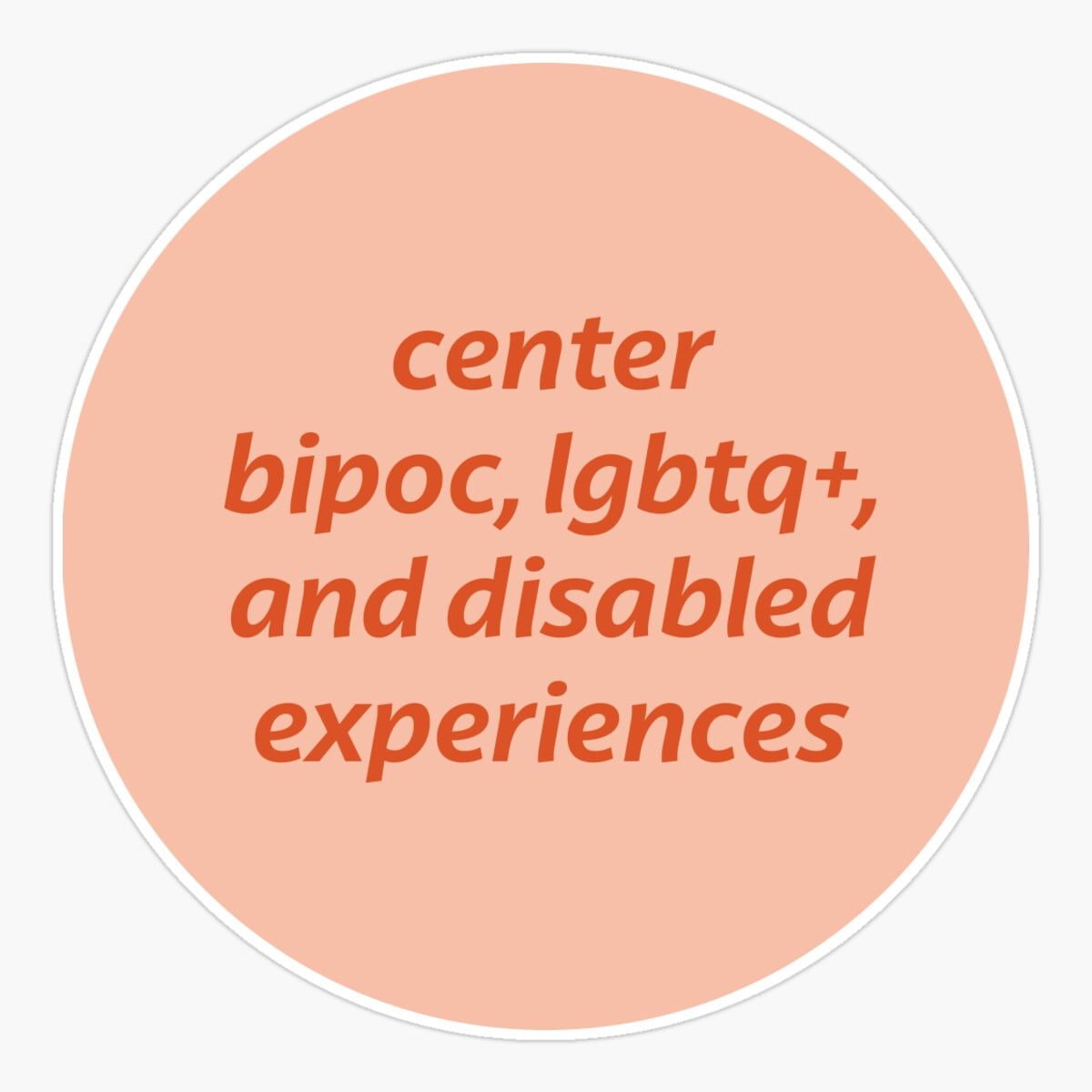Maneki Center Bipoc, Lgbtq+, And Disabled Experiences Er, Phone Decal ...